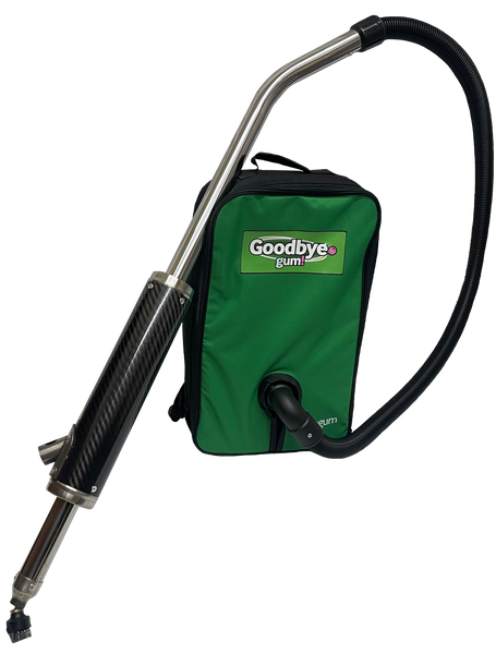 Goodbye Gum! Gas Backpack Gum Removal System – SkyVac USA & Canada